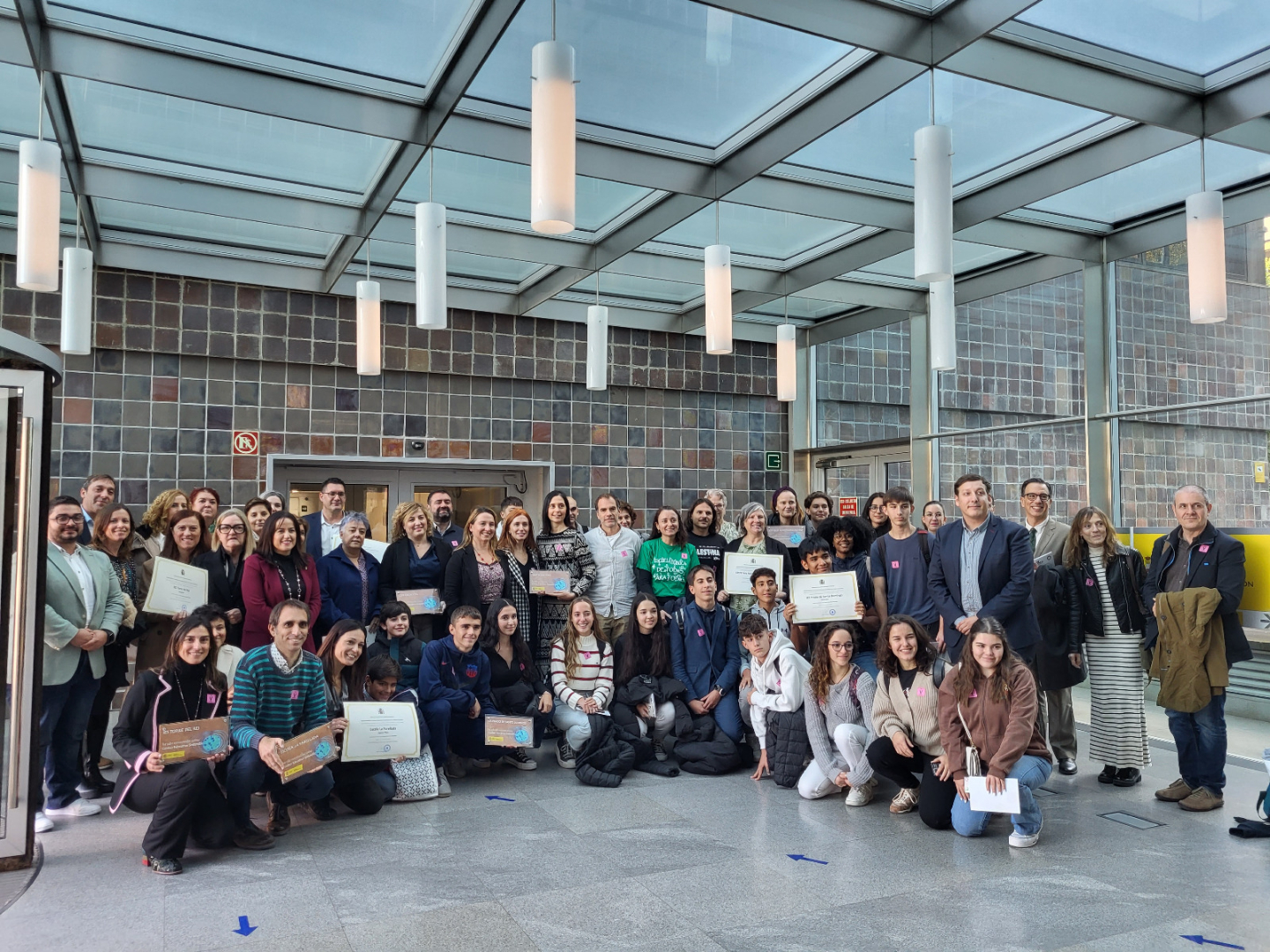 IES Torre del Rey ha recogido en Madrid su reconocimiento como una de ...